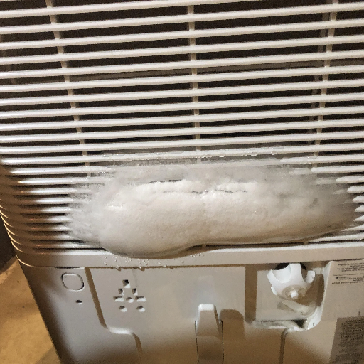 Dehumidifier Freezing Up